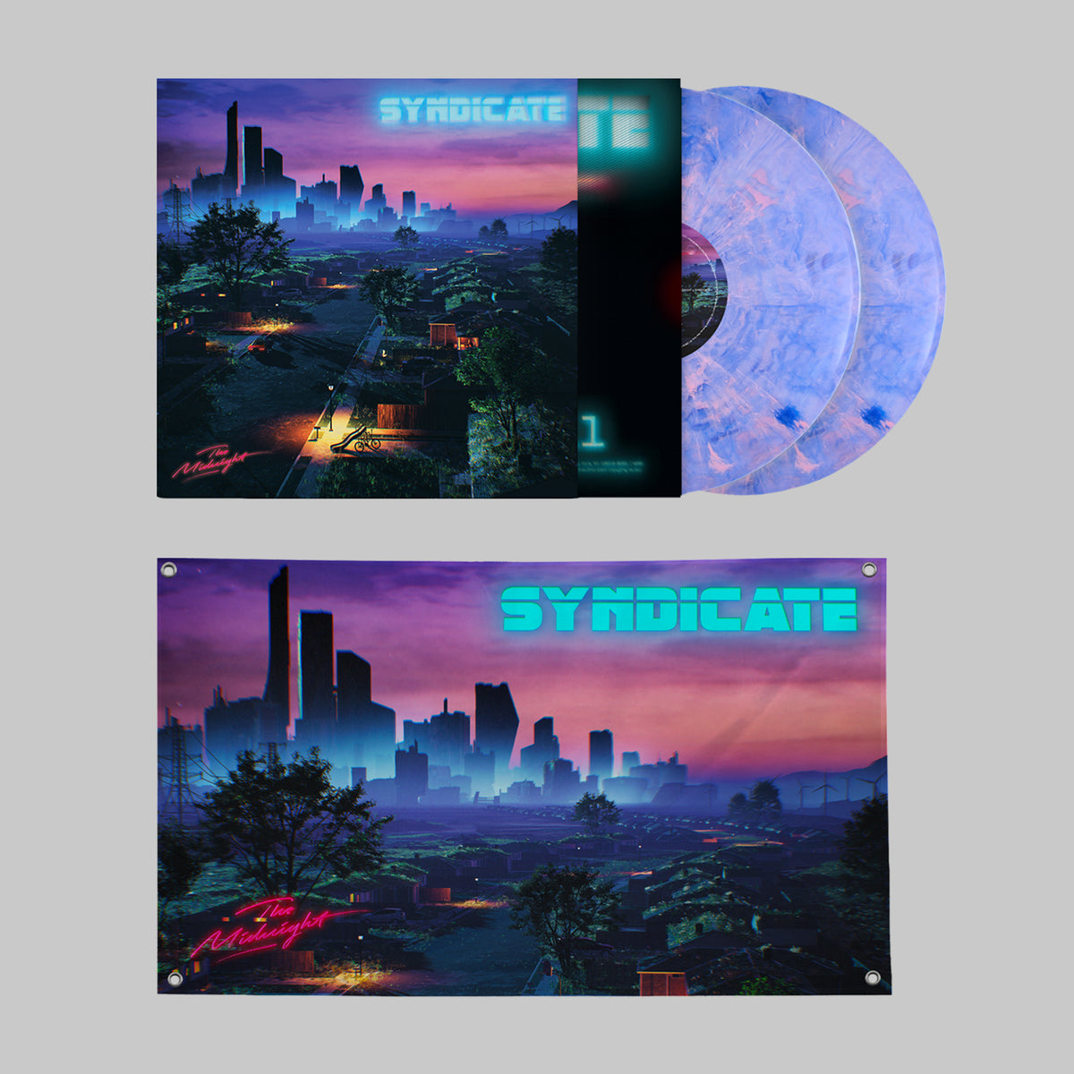 Syndicate - Earth Variant Double LP + Flag – The Midnight UK